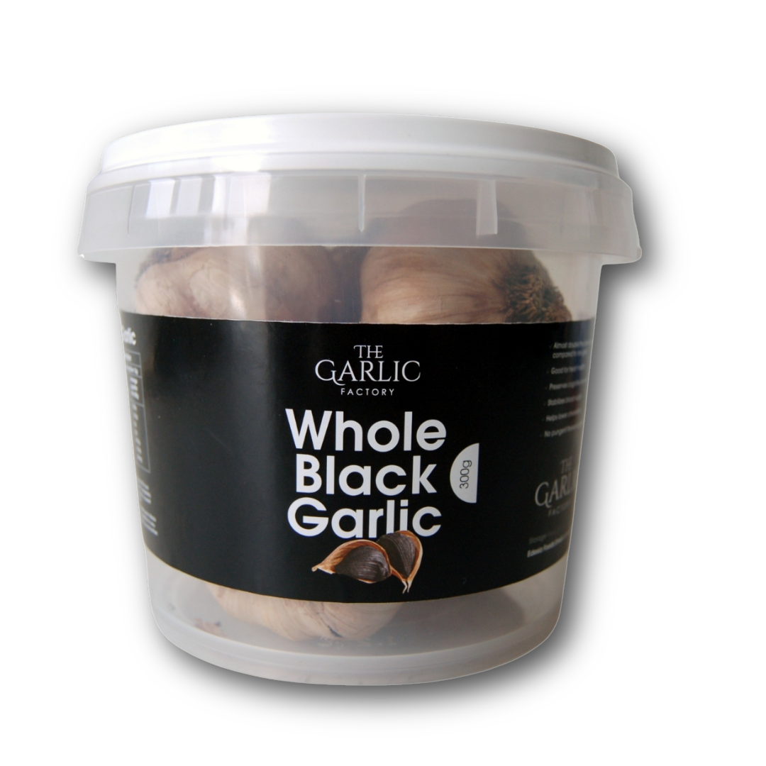 Black Garlic Whole Bulbs 300g (5-6 bulbs) – The Garlic Factory